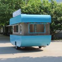 China Printing Shops' Best Investment 220V/380V Voltage Roulotte Traile Street Food Trucks for sale