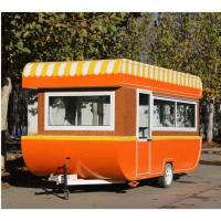 China Printing Shops' Best Investment 220V/380V Voltage Roulotte Traile Street Food Trucks for sale