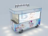 China Mobile Barbershop with 85kms Long Distance and L420.00cm*W180.00cm*H230.00cm Size for sale