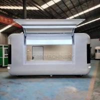 China 2500W-5000W Retro Food Trucks Fully Equipped Burger Van with Street Ice Cream Supplies for sale