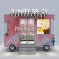 China 4 Wheels Technology Mobile Beauty Spa Salon Trailer for Dairy Products Long Service Life for sale