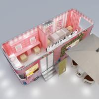 China 4 Wheels Technology Mobile Beauty Spa Salon Trailer for Dairy Products Long Service Life for sale