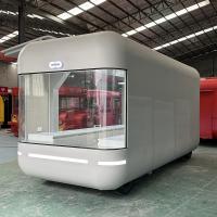 China Multi-Functional Electric Mobile Snack Processing Trailer with Rubber Universal Wheel for sale