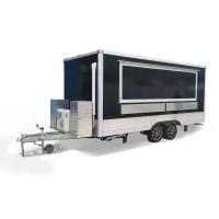 China Customizable Food Trailer with Bathroom and Fridge Your Mobile Kitchen on Wheels for sale