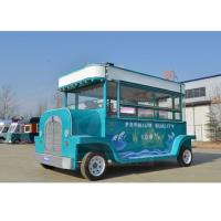 China Fast Food Making Bakery Electric Food Truck Machinery Function Display Goods for sale