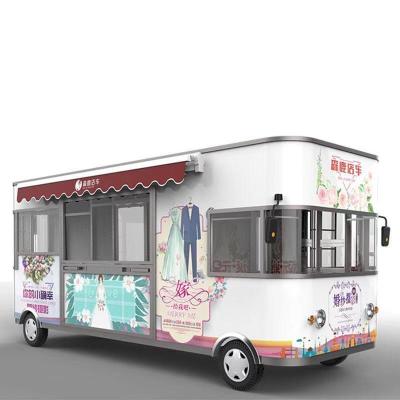 China 220V Voltage Electric Street Food Truck with Customizable Design and 4 Wheels for sale