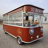 China Electric Mobile Fried Chicken Combo with Wheels 4 Road Wheels and Cola Beverage for sale