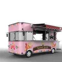 China 2024 Most Popular Multi-functional Electric Powered Mobile Snack Cart with Customized Size for sale