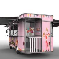 China 2024 Most Popular Multi-functional Electric Powered Mobile Snack Cart with Customized Size for sale