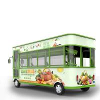China 2024 Most Popular Multi-functional Electric Powered Mobile Snack Cart with Customized Size for sale