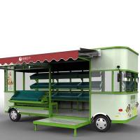 China 2024 Most Popular Multi-functional Electric Powered Mobile Snack Cart with Customized Size for sale