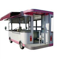 China Electric System Provide Food Caravan Carts and Mobile Kitchen Concession Food Trailer for sale