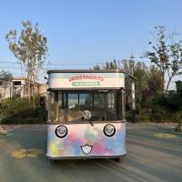 China Garment Shops Mobile Kitchen Ice Cream Concession Food Pizza Vending Catering Trailer Food Van for sale