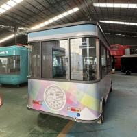 China Garment Shops Mobile Kitchen Ice Cream Concession Food Pizza Vending Catering Trailer Food Van for sale