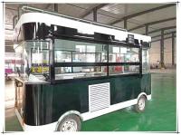 China 110V/220V Voltage Fully Equipped Food Car Easy to Operate Small Mobile Kitchen in USA for sale