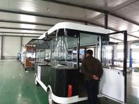 China 110V/220V Voltage Fully Equipped Food Car Easy to Operate Small Mobile Kitchen in USA for sale