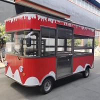 China Electric Food Step Vans for Kitchen Spice Cart/Lunch Wagon Trailer 110V/220V Voltage for sale