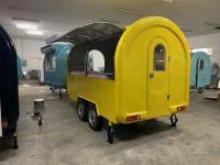 China 110V/220V/380V Voltage Stainless Steel Small Food Trailer for Fast Food Van at Direct for sale