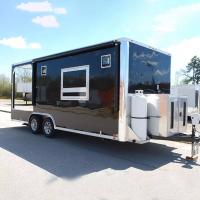 China 110V/220V/380V Voltage Stainless Steel Small Food Trailer for Fast Food Van at Direct for sale