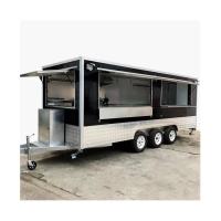 China Direct Coffee Hot Dog Burger Mobile Trailer for Shining Fast Food Customizable Standards for sale