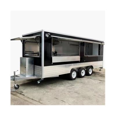 China Direct Coffee Hot Dog Burger Mobile Trailer for Shining Fast Food Customizable Standards for sale
