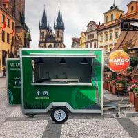 China Direct Coffee Hot Dog Burger Mobile Trailer for Shining Fast Food Customizable Standards for sale