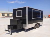 China Direct Coffee Hot Dog Burger Mobile Trailer for Shining Fast Food Customizable Standards for sale