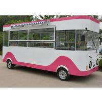 China First Class Electric Street Ice Cream Catering Cart for Travel Camping and Cold Drink for sale