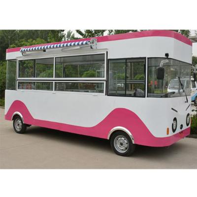 China First Class Electric Street Ice Cream Catering Cart for Travel Camping and Cold Drink for sale
