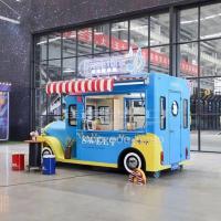 China Food Beverage Super Performance Mobile Food Cart with Low Investment and Water System for sale