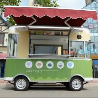 China Mobile Fryer Food Cart for Outdoor Fast Food and Customized Commercial Barbecue for sale