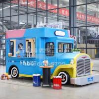 China Food Beverage Super Performance Mobile Food Cart with Low Investment and Water System for sale