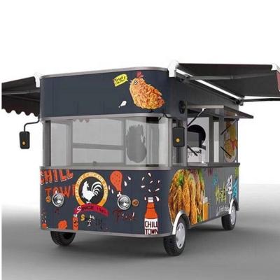 China Custom made Super Performance Ice Cream Tuk Tuk Pizza Trailer with Low Investment for sale