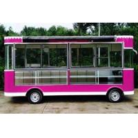 China Electricity System Mobile Kitchen Hot Dog Food Trucks For Outdoor Restaurant And Light for sale