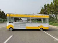 China Electricity System Mobile Kitchen Hot Dog Food Trucks For Outdoor Restaurant And Light for sale
