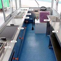 China Electricity System Mobile Kitchen Hot Dog Food Trucks For Outdoor Restaurant And Light for sale