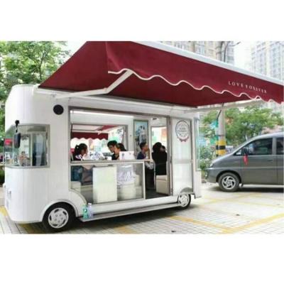 China Carved Metal Plate and Material Electric Food Truck for Fast Food in 2022 Standard for sale