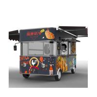 China Field Maintenance and Repair Service Red Vintage Ice Cream Snack Car Bbq Mobile Food Truck for sale