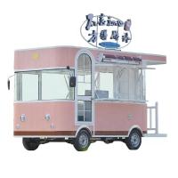 China 3000*2100*2500MM Outdoor Mobile Food Truck Stainless Steel Painted Galvanized Sheet for sale
