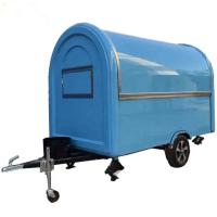 China Making Food on the Go with Full Kitchen Coffee Cart Food Trailer Restaurant Function for sale