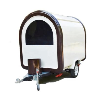 China Easy to Operate Smart Food Kiosk for Ice Cream Hot Dog Coffee Waffle Crepe Juice for sale