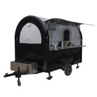 China Easy to Operate Smart Food Kiosk for Ice Cream Hot Dog Coffee Waffle Crepe Juice for sale