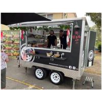 China Stainless Steel Semi-Trailer for Mobile Food Trailer/Food Truck 2022 CE Approved for sale