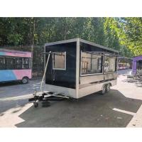 China Stainless Steel Semi-Trailer for Mobile Food Trailer/Food Truck 2022 CE Approved for sale