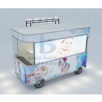 China Customized 2022 6M Chinese Electric Food Truck Business With Stainless Steel Equipment for sale