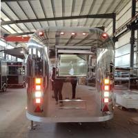 China Food Trailers for Mobile Pizza Cart Full Kitchen and Cold Drink Function Included for sale