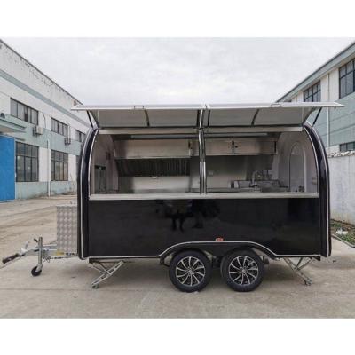 China 3 Wheels Food Trailer Low Budget Machinery Function for Making Food on the Move for sale