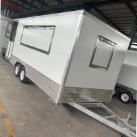 China Manufacturing Plant Professional Stainless Steel Food Trailer with Customized Design for sale