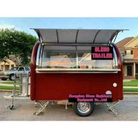 China 3 Wheels Food Trailer Low Budget Machinery Function for Making Food on the Move for sale