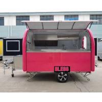 China 3 Wheels Food Trailer Low Budget Machinery Function for Making Food on the Move for sale